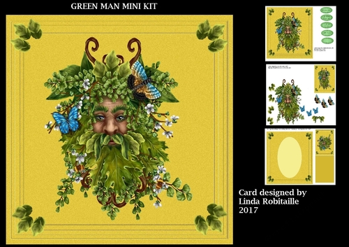 Green Man Mini Kit - CUP778897_2362 | Craftsuprint