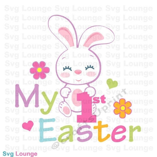 Easter My First Easter SVG Cut File - CUP864822_89013 | Craftsuprint