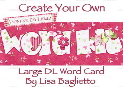 Create Your Own - Valentines Day Word Card Kit - CUP152412_614 ...