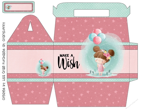 Make a Wish Gable Box - CUP1104446_1548 | Craftsuprint