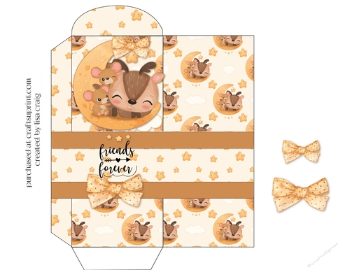 2021-Best Friends Candy Bar Envelope 1 - CUP1118306_1548 | Craftsuprint