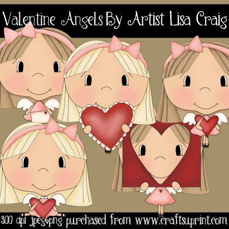 Valentine Angels - CUP283732_1548 | Craftsuprint