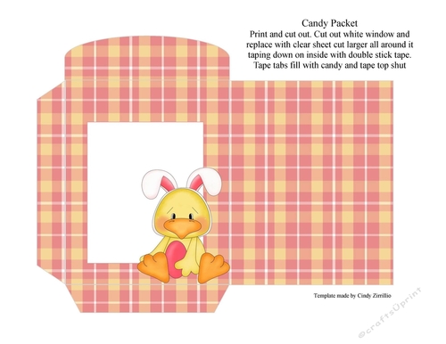 Ducky Candy Packet 2 - CUP723776_1548 | Craftsuprint