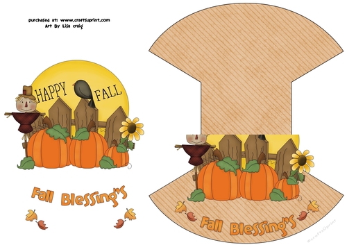 Fall Rocker Card 1 - CUP742905_1548 | Craftsuprint