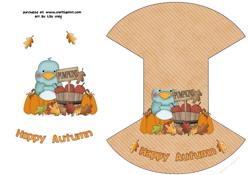 Fall Rocker Card 2 - CUP742906_1548 | Craftsuprint