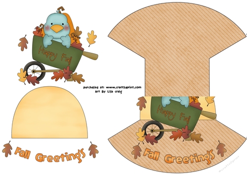 Fall Rocker Card 3 - CUP742907_1548 | Craftsuprint
