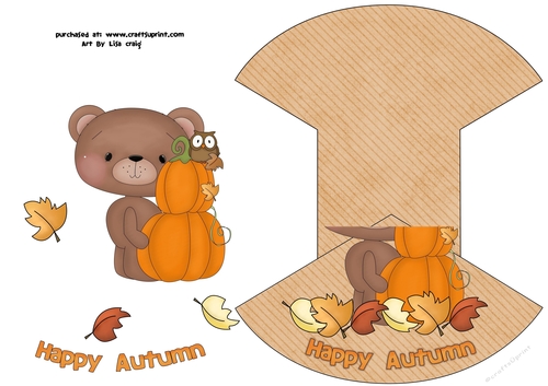 Fall Rocker Card 8 - CUP742956_1548 | Craftsuprint