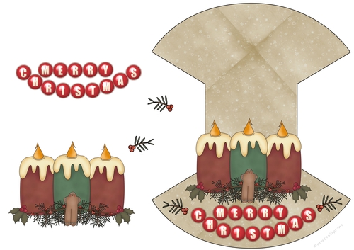 Christmas Rocker Card 4 - CUP743409_1548 | Craftsuprint