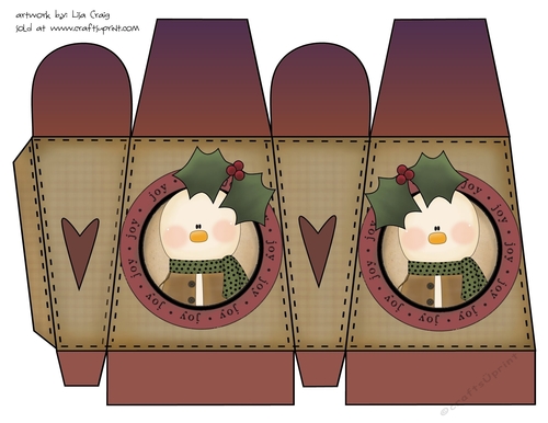 Winter Box Printable 18 - CUP821492_1548 | Craftsuprint