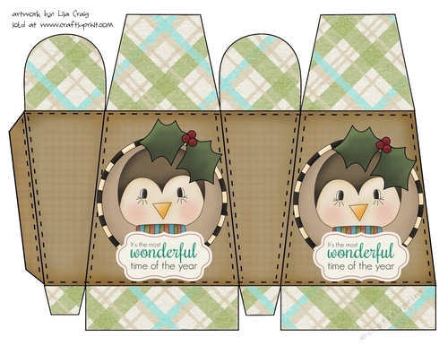 Winter Box Printable 20 - CUP821494_1548 | Craftsuprint