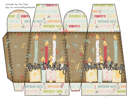 Birthday Box Printable 4 - CUP821506_1548 | Craftsuprint