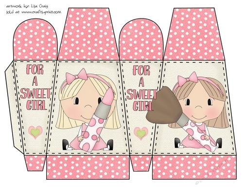 Girl Box Printable 1 - CUP821507_1548 | Craftsuprint