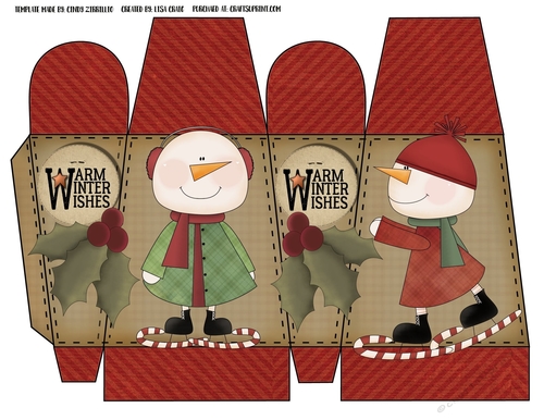 Winter Box Printable 32 - CUP821766_1548 | Craftsuprint
