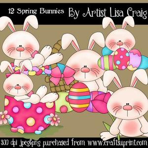 12 Spring Bunnies - Photo by Hilary Hallas,