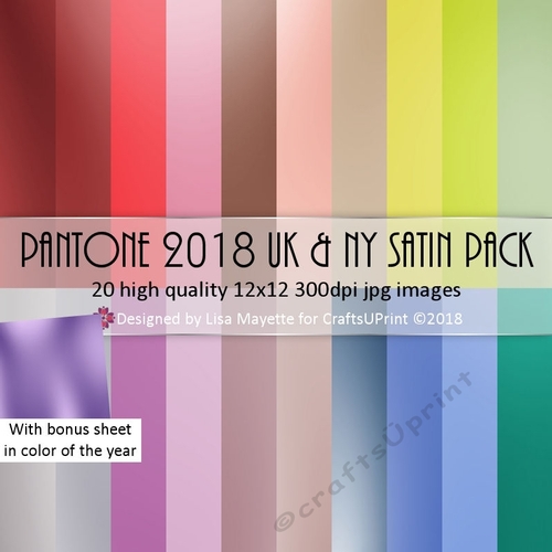Pantone Spring & Summer 2018 UK & NY Colors Satin Bumper Kit ...