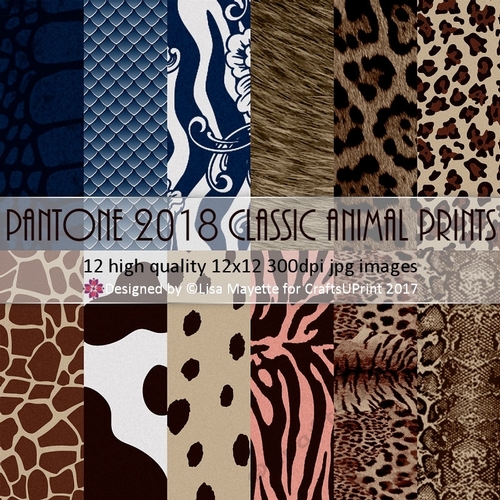Pantone Classics Animal Prints - CUP854118_2195 | Craftsuprint