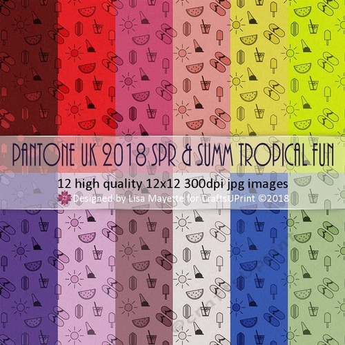 Pantone UK 2018 Spring & Summer Tropical Fun - CUP860235_2195 ...