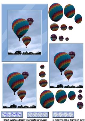 Balloons Pyramid - CUP54202_15 | Craftsuprint