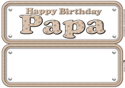 Papa Paw Print Name Sign - CUP641394_15 | Craftsuprint