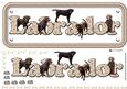 Chocolate Labrador Sign - CUP519352_15 | Craftsuprint