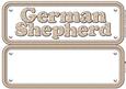German Shepherd Name Sign - CUP519354_15 | Craftsuprint