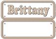 Brittany Name Sign 3D Decoupage - CUP567594_15 | Craftsuprint