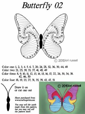 Butterfly 02 - CUP614250_2230 | Craftsuprint