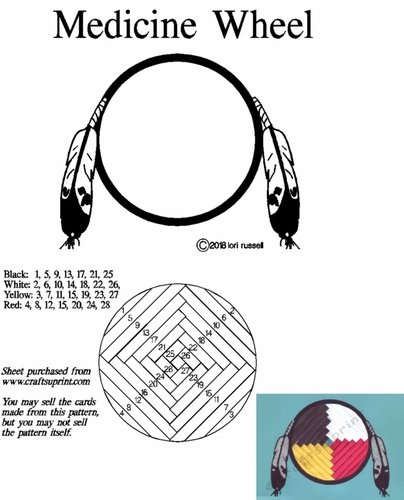 Medicine Wheel - CUP918648_2230 | Craftsuprint