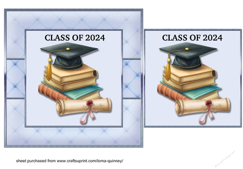 Graduation Cap 2 - 2024 - CUP1218704_643 | Craftsuprint