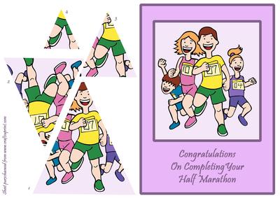 Marathon Runners - Half Marathon Congratulations - CUP125398_643 ...