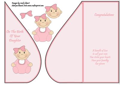 Baby Daughter Teardrop - CUP62749_643 | Craftsuprint