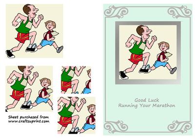 Good Luck Marathon - CUP63478_643 | Craftsuprint