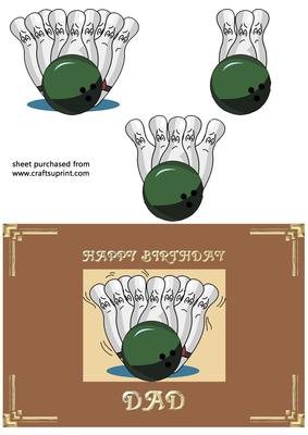 Ten Pin Bowling - Dad - CUP72583_643 | Craftsuprint