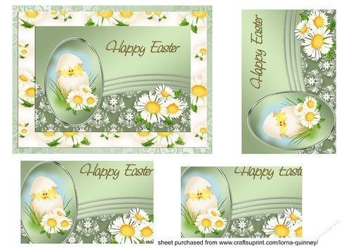 Easter Card Front 1 - CUP856202_643 | Craftsuprint
