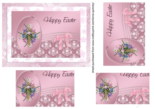 Easter Card Front 4 - CUP856220_643 | Craftsuprint