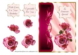 Floral DL Card Toppers 3 - CUP779761_643 | Craftsuprint