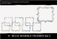 Blue Marble Frames Set 5 - CUP924572_643 | Craftsuprint
