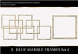 Blue Marble Frames Set 2 - CUP924568_643 | Craftsuprint