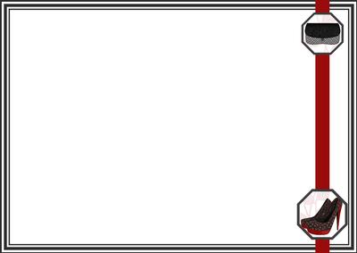 Red Ribbon Insert - CUP608598_1566 | Craftsuprint