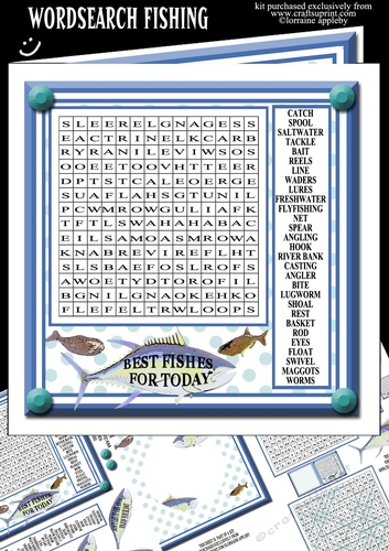 WORDSEARCH FISHING - CUP717142_1566 | Craftsuprint