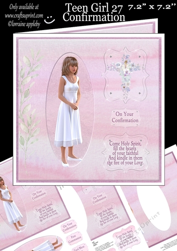 Teen Girl 27 Confirmation - CUP863532_1566 | Craftsuprint