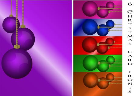 6 Christmas Card Fronts - CUP248314_631 | Craftsuprint