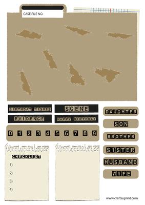 Csi Case File - CUP646337_2294 | Craftsuprint
