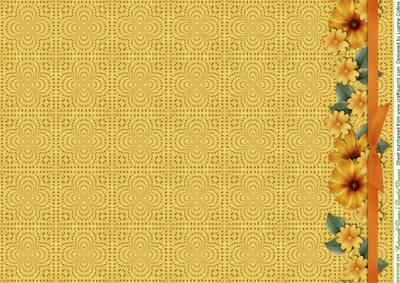 Sunshine Happy Border Sheet - CUP176097_361 | Craftsuprint