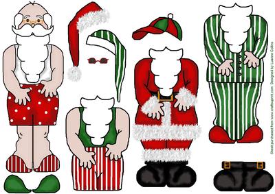 Dress-up Santa - CUP376673_361 | Craftsuprint