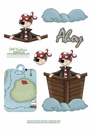 Ahoy Tag Cuts - CUP700093_361 | Craftsuprint