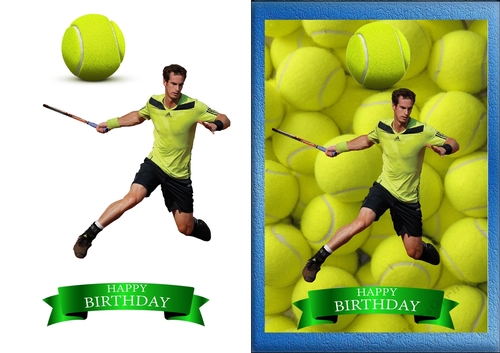 Andy Murray Birthday Card - CUP811157_83674 | Craftsuprint