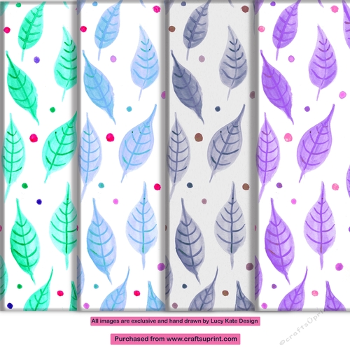 Leaf Life patterned papers - CUP989426_72967 | Craftsuprint