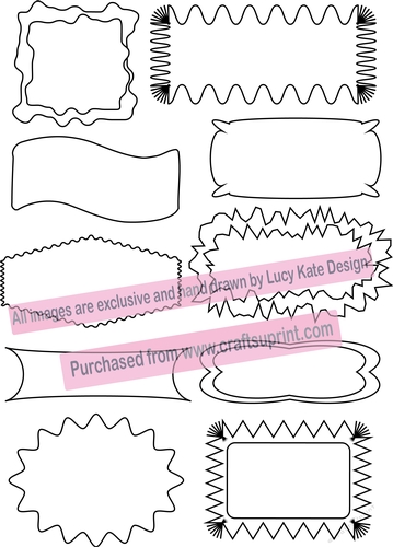 Blank Tag Templates - CUP995413_72967 | Craftsuprint