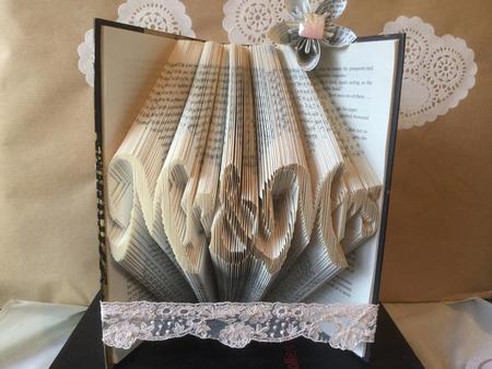 Book Folding Pattern for Mr&mrs - CUP605412_2201 | Craftsuprint